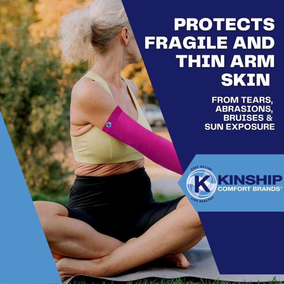 Skin Protection Arm Sleeves | Kinship Comfort Brands